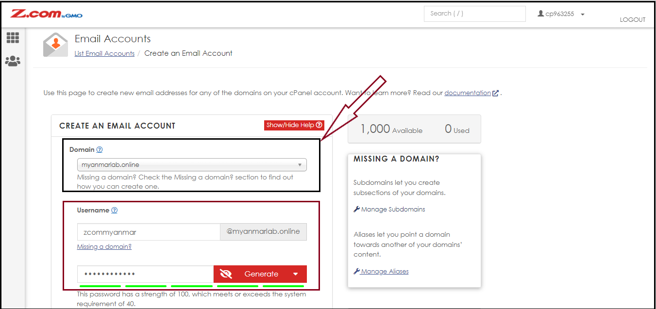How To Create An Email Account On Web Hosting Support Desk