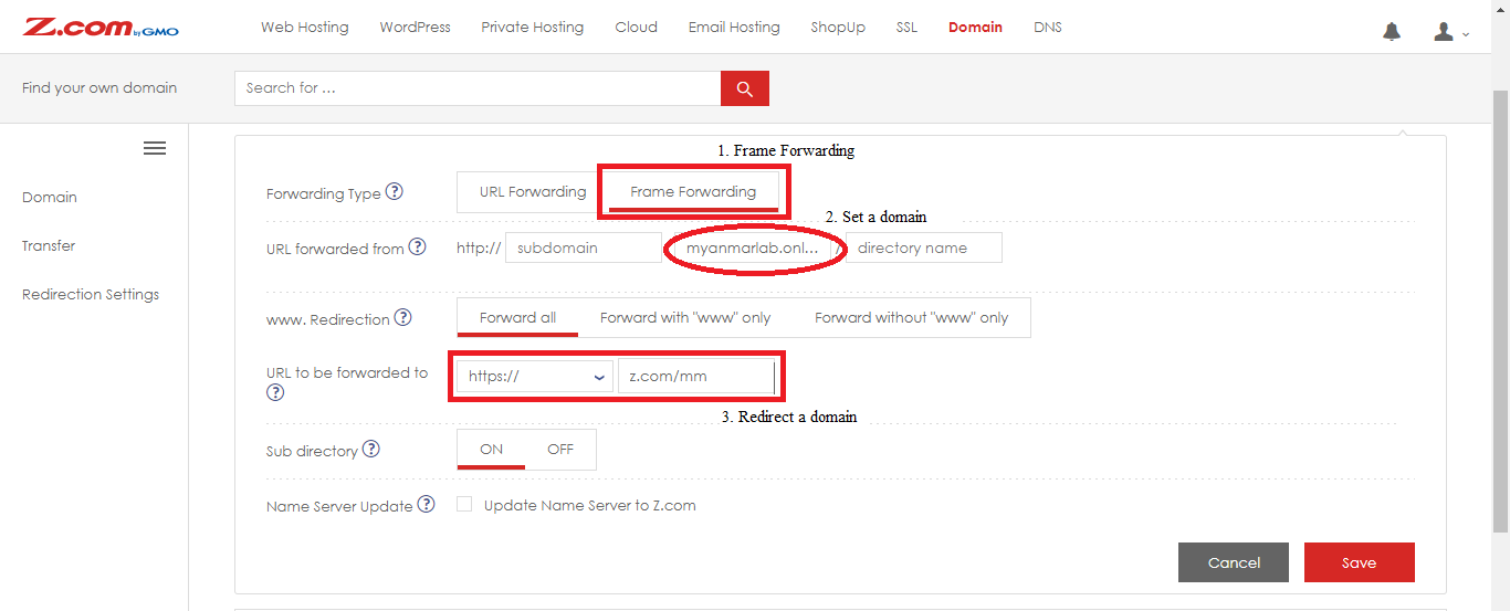 How to Redirect a Domain? – Support Desk