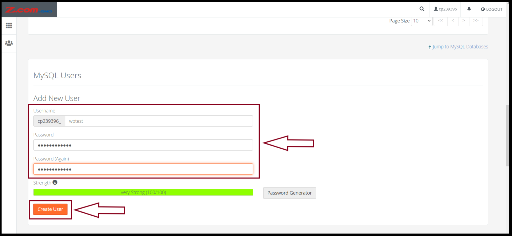 How To Create A Database On Cpanel Web Hosting Support Desk
