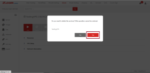 How To Delete The Cloud VPS Server? – Support Desk