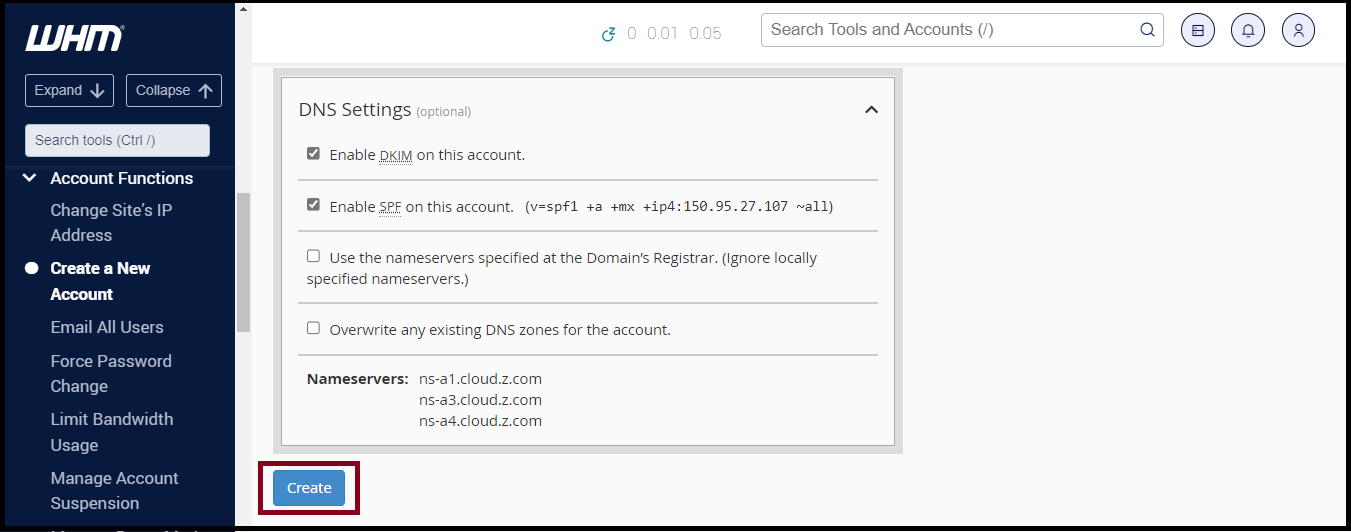 How To Setup WHM And Create a cPanel account? – Support Desk