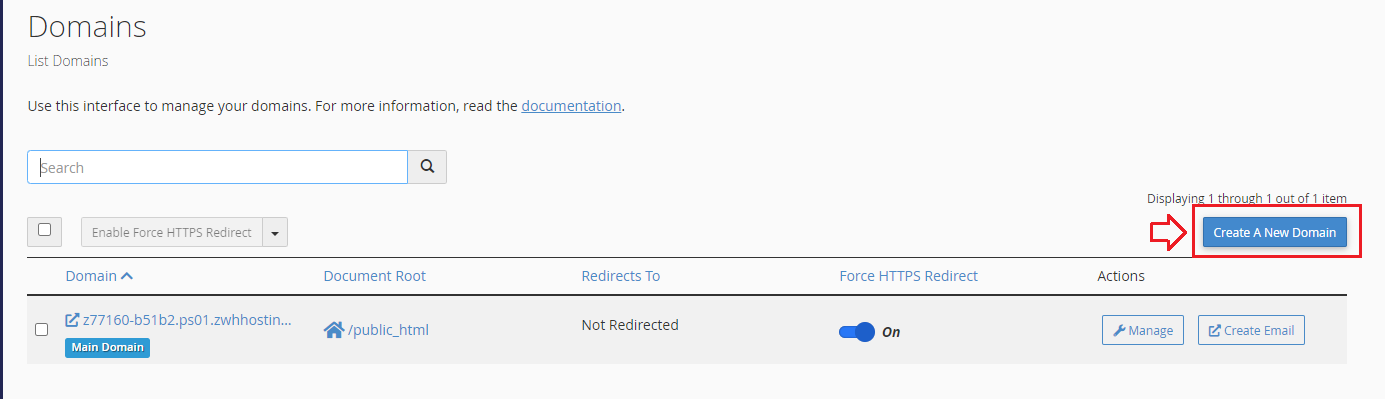 How to add a domain name in cPanel? [Pro Plan] – Support Desk