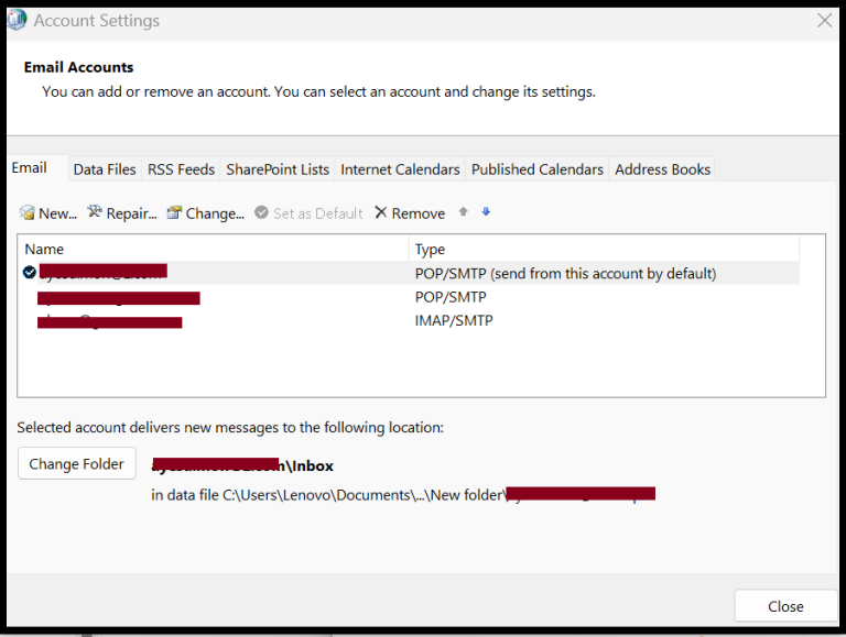 How to Setup Email Account in Outlook Application For Web Hosting(Pro ...