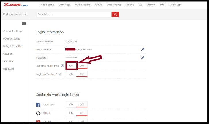 How to Setup Two-Step Verification of MyZ.com Account? – Support Desk